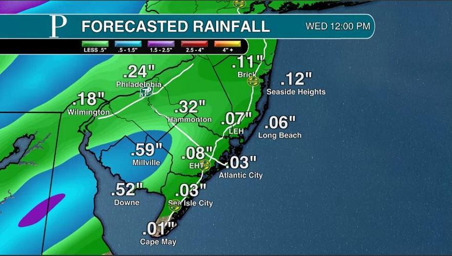 Weather: Dry day with rain at night Tuesday, early look at Labor Day ...