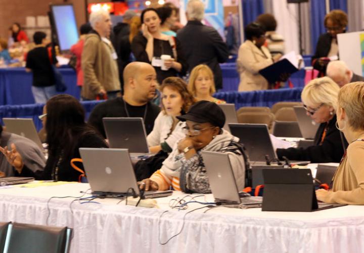 Teachers at convention share tricks to make learning fun