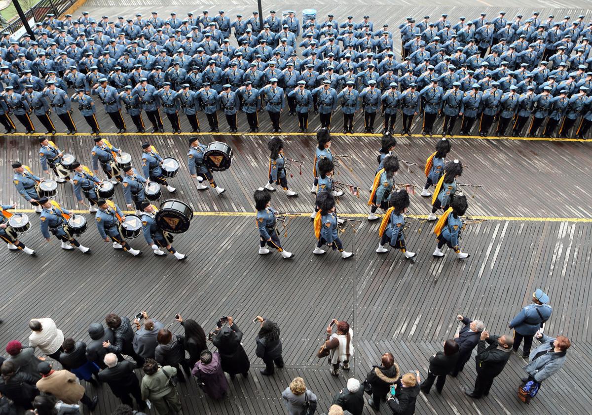 GALLERY: Boardwalk funeral procession for Trooper Williams | Photo ...