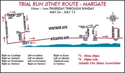 Margate approves revised jitney route on trial basis