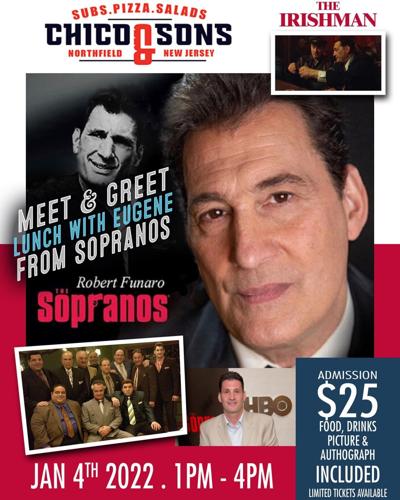 Lunch with Eugene from the Sopranos