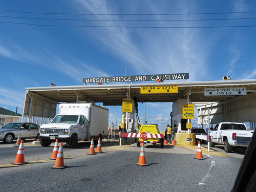 Downbeach Express toll to rise 25 cents April 18