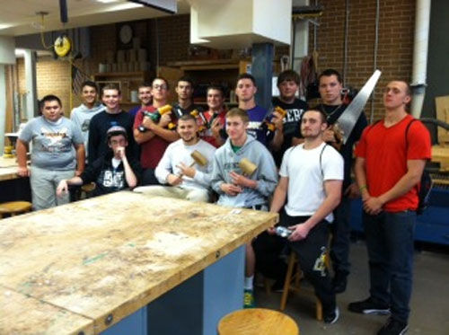 Behind the scenes at MRHS After Prom