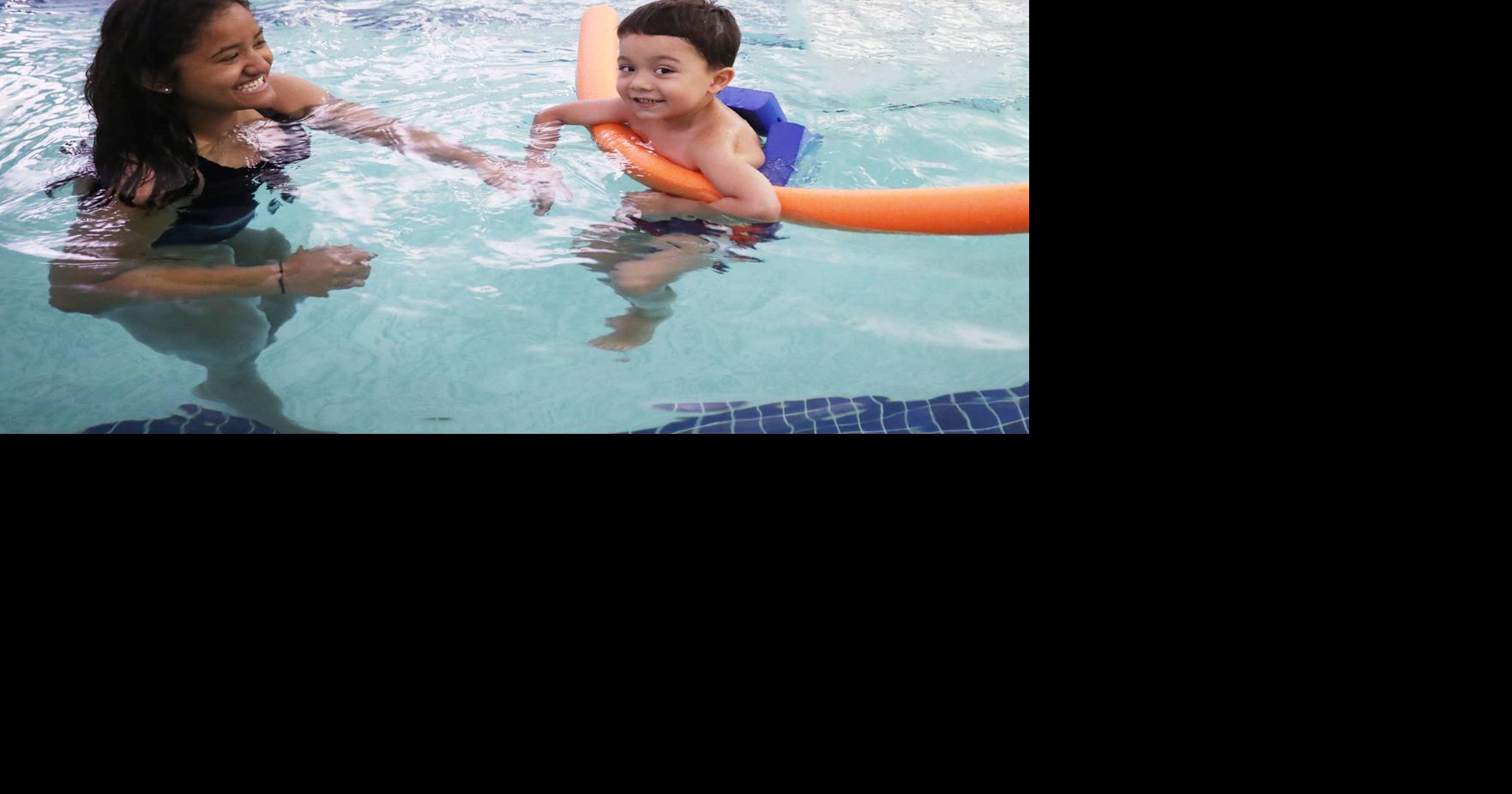 Autistic children learn swimming safety through Massi's Mission
