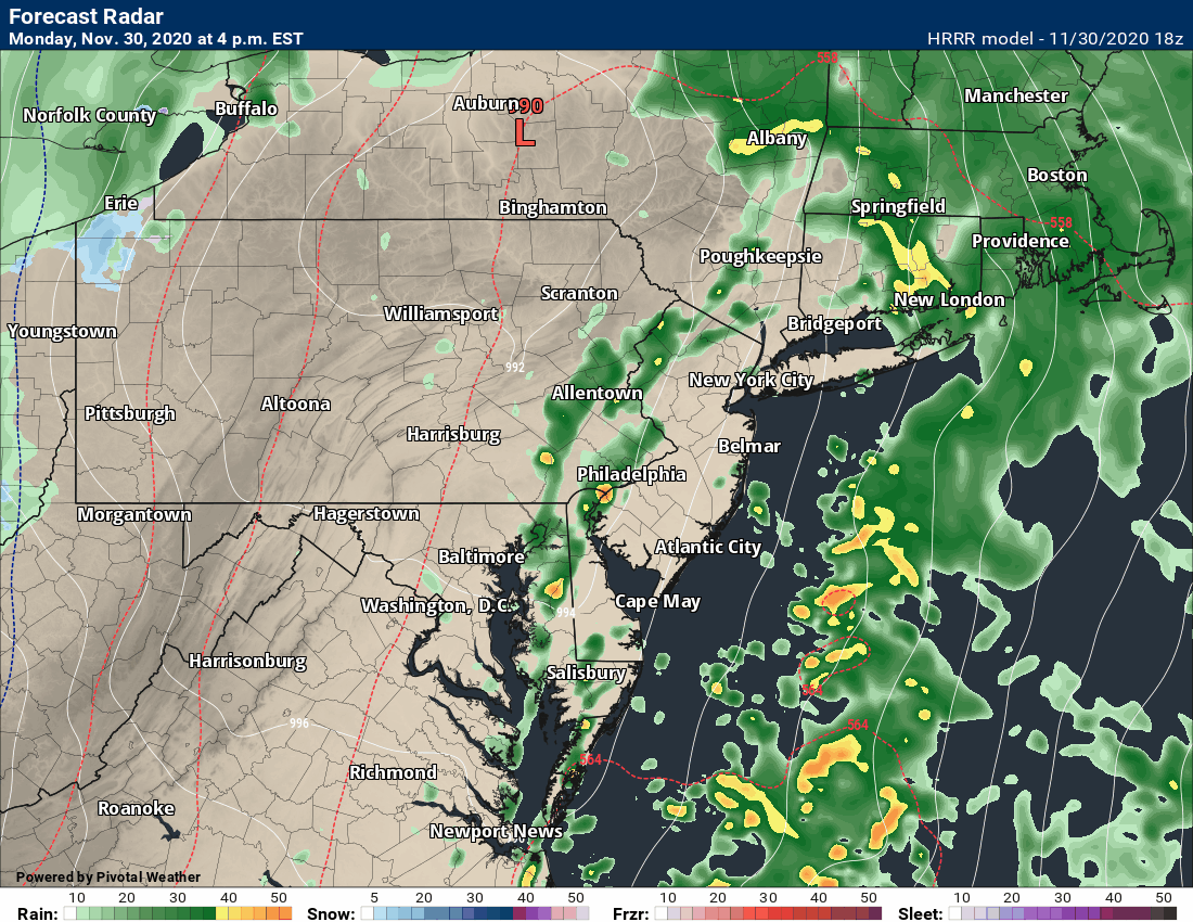 The steady rain is over, but severe storms may come