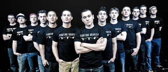 Black-light performance troupe Fighting Gravity wows audiences