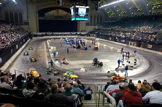 Harsh economy hasn't put the brakes on midget-car racing in Atlantic City