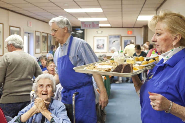 Masonic Temple, Eastern Star host roast pork dinner