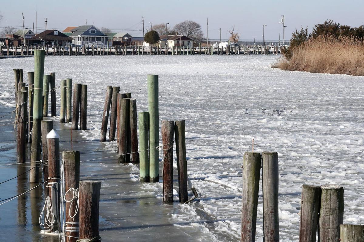 Fortescue in the Winter on the Delaware Bay