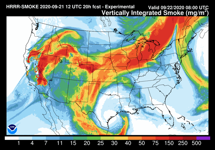 Western wildfire smoke and haze returns Tuesday to New Jersey