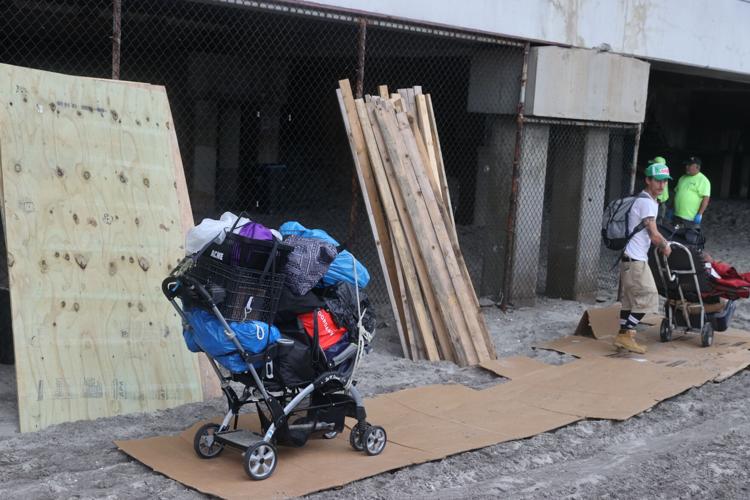 Atlantic City police break up homeless encampment under Playground Pier
