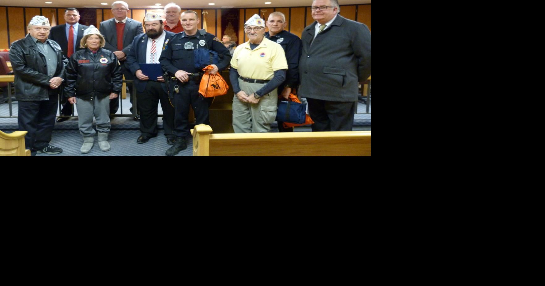 AMVETS Post 911 donates K-9 trauma kits to Somers Point police