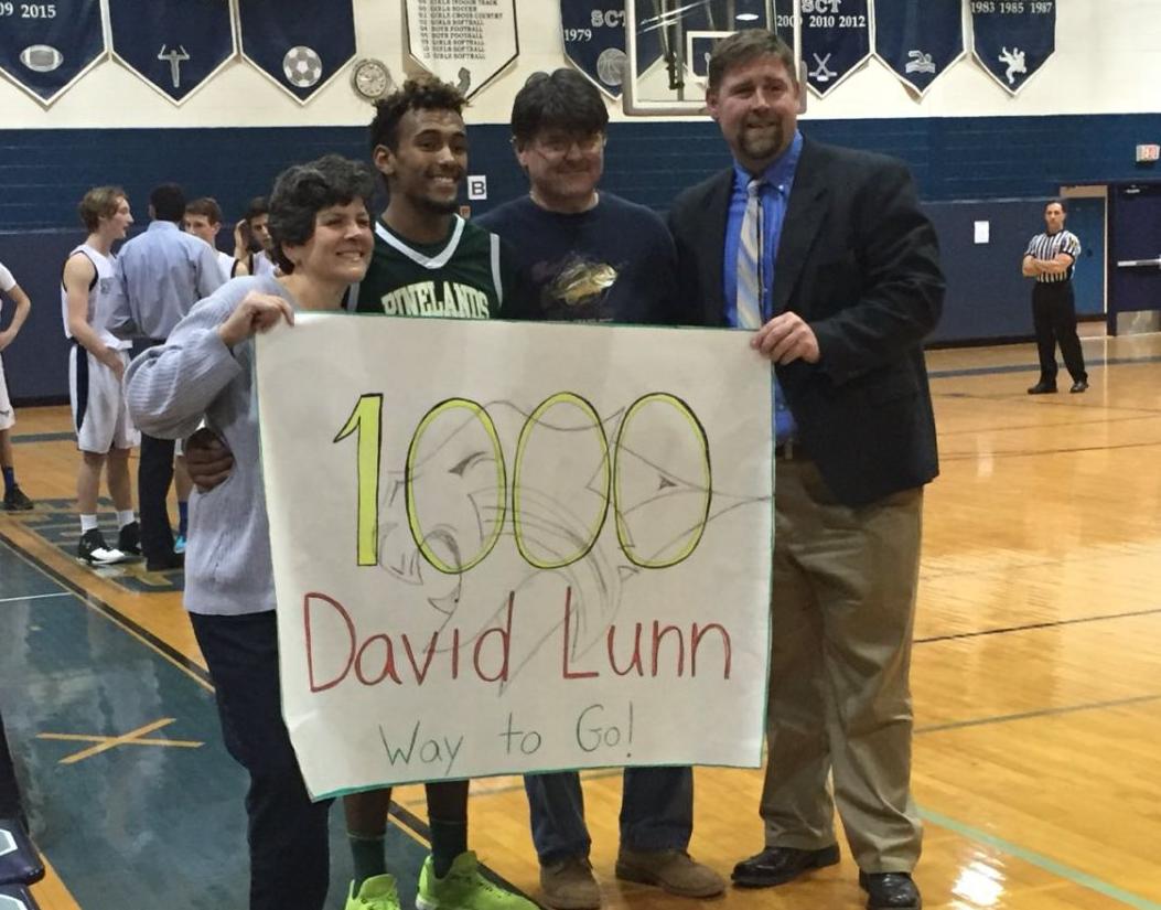 Boys basketball roundup: Pinelands' David Lunn passes 1,000th career points