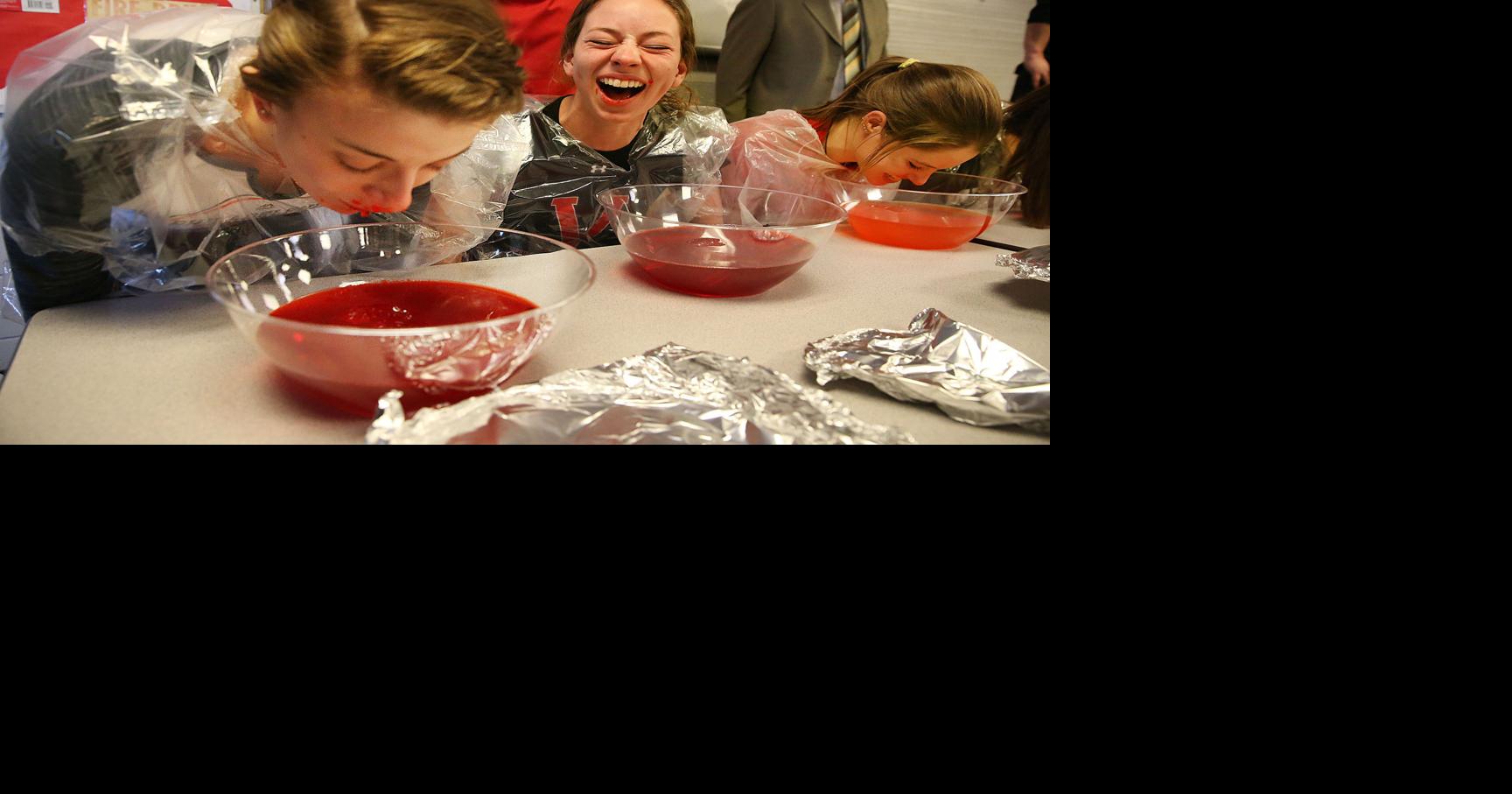 Jello Eating Contest at Vineland High School