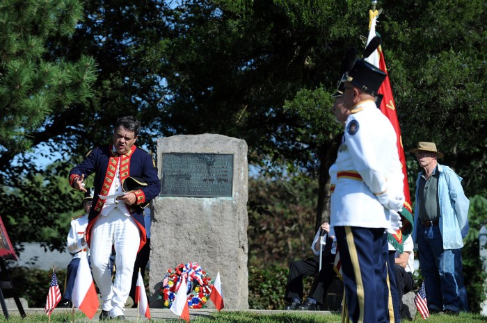 Ceremony remembers massacre of Count Pulaski’s troops by the British in ...