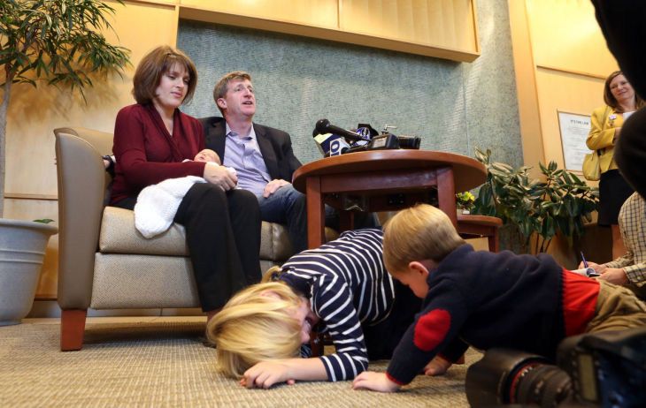 The Kennedys, of Brigantine, introduce newest family member