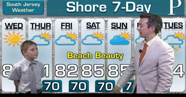 Meteorologist Joe Martucci has an aspiring Meteorologist help with the ...