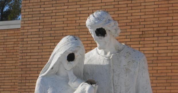 Vineland police searching for vandals who defaced religious statues at ...