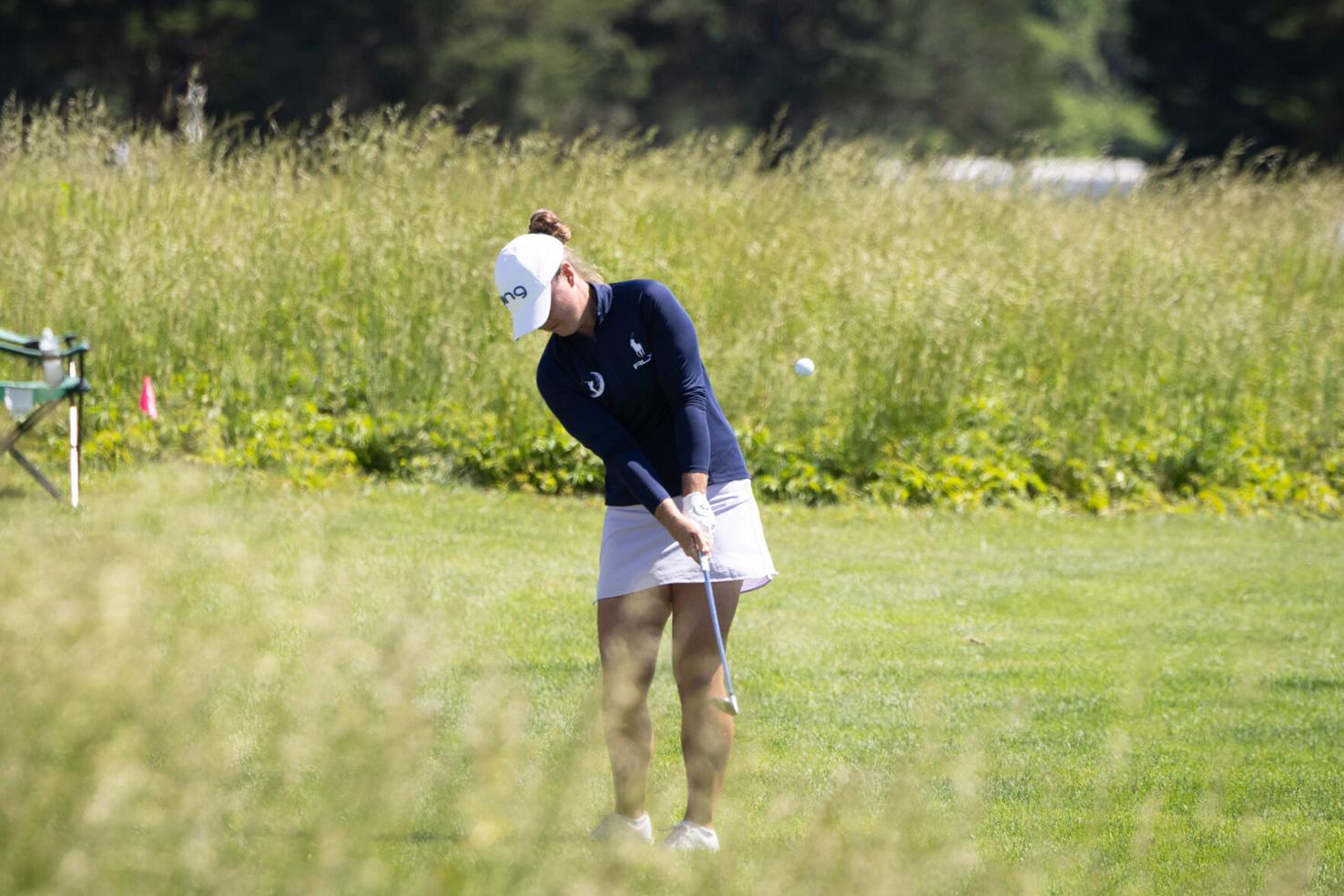 Laetitia Beck shoots bogey-free 63 to lead ShopRite LPGA