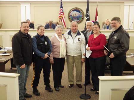 Bongiovanni recognized at Hamilton Township’s Honors and Remembers ceremony