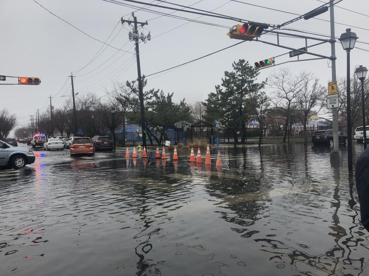 Line of heavy rain, coastal flooding rip through South Jersey Monday ...