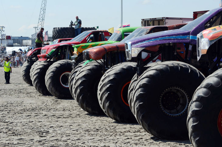 Monster Truck beach races to tear it up in Wildwood this weekend
