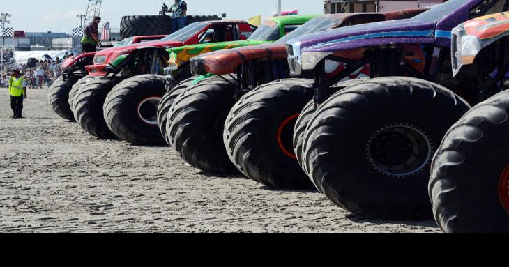 Monster Truck beach races to tear it up in Wildwood this weekend