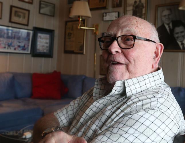 Legendary broadcaster Ed Hurst still behind the mic at 90