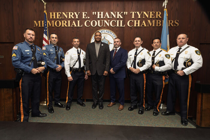 5 promoted to higher ranks in Atlantic City Police Dept.