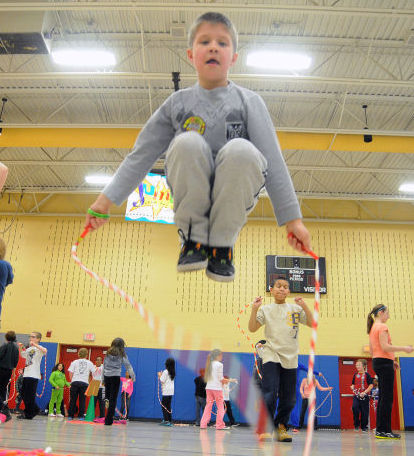 Hess hopes top fundraiser again for Jump Rope for Heart event