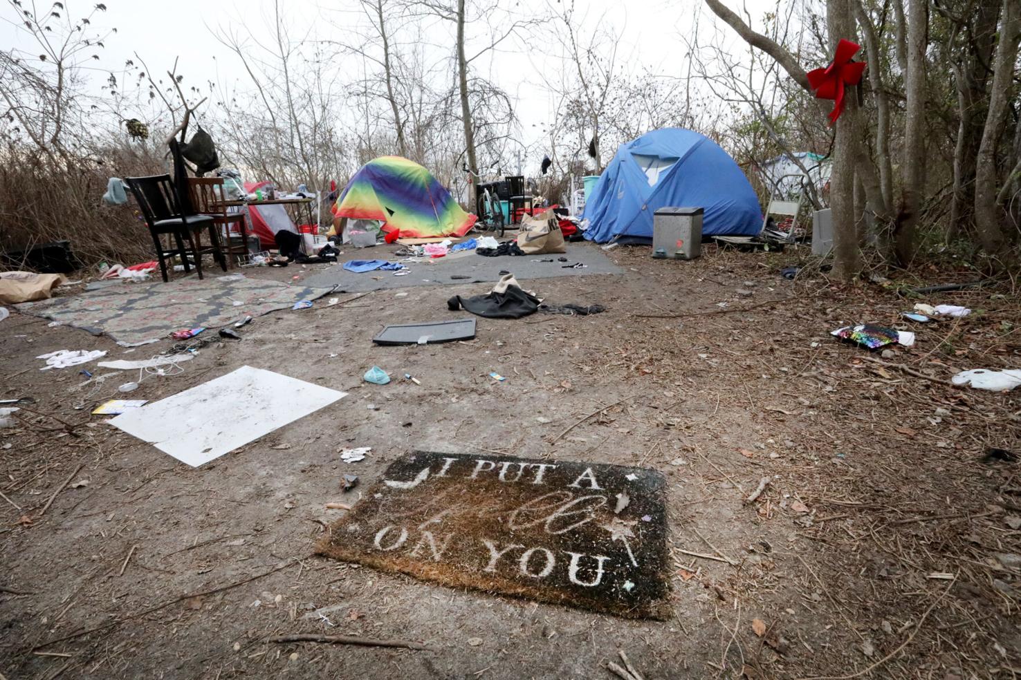 GALLERY: Homeless encampment near Borgata in Atlantic City