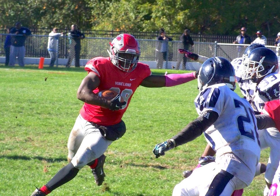 Football: Atlantic City edges Vineland for first victory