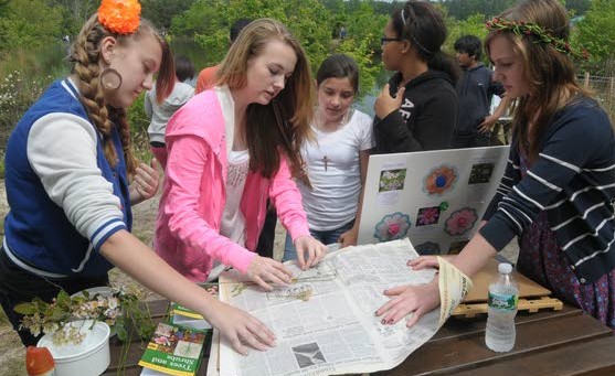 Science education gets hands-on in Mr. B's Backyard Classroom