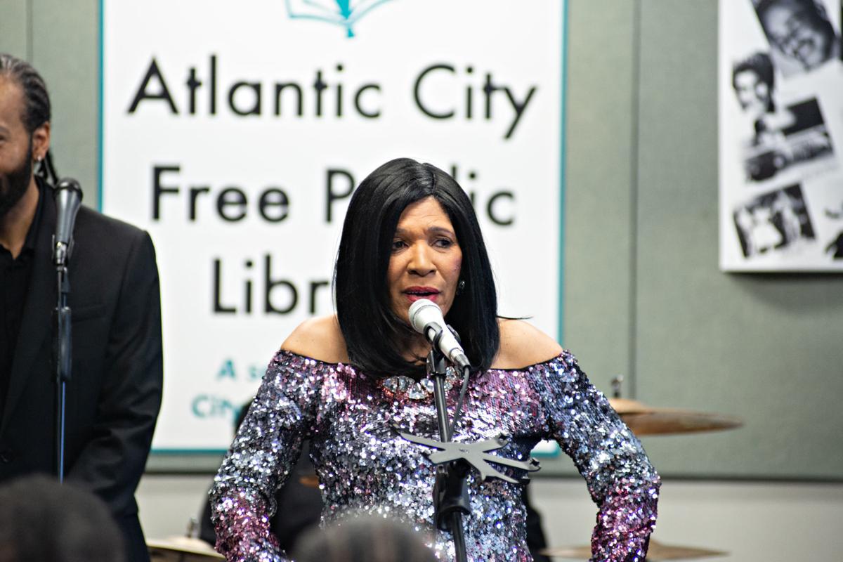 Angela Burton performs the songs of Club Harlem in Atlantic City: PHOTOS