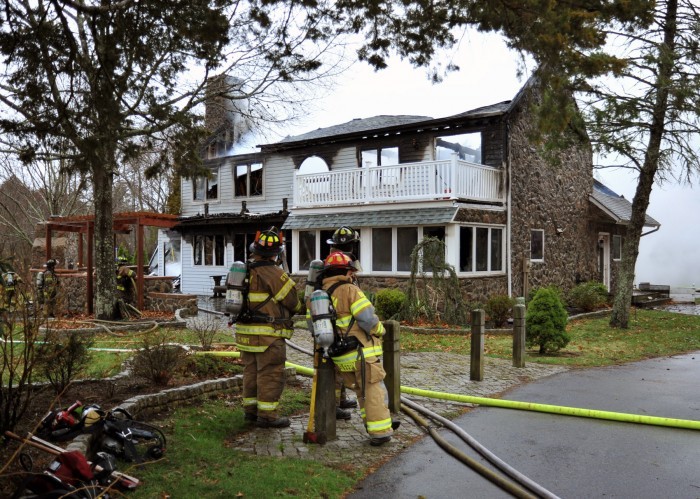 Fire damages house on East Glory Road in Galloway Township