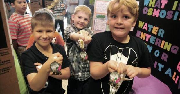 Hess science fair, in its third year, gets 400 fifth-graders to ...