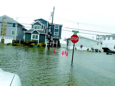 Brigantine survives wind, flooding, in good shape