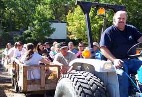Happy or haunted, hayrides are memorable at Birch Grove Park