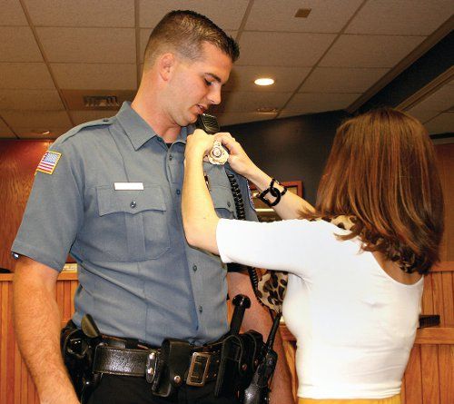 Joseph Gamble is township’s newest police officer