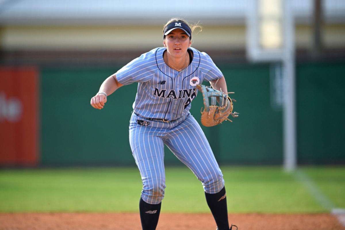 Buena grad Madison Hand drives in winning run for Maine