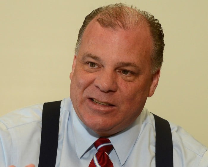 Democratic State Senate President Steve Sweeney won't run against Christie