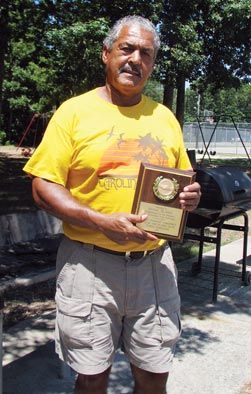 Blanks receives honor