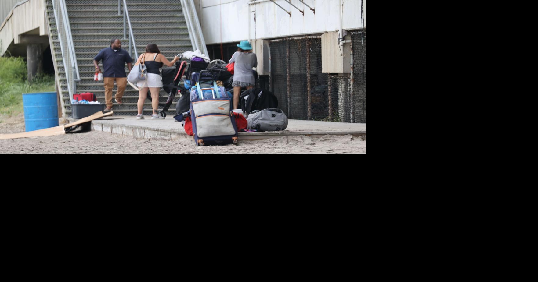 Atlantic City police break up homeless encampment under Playground Pier