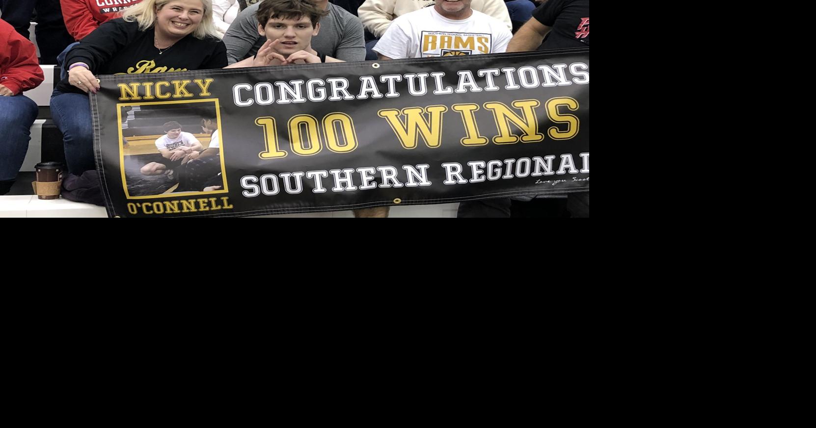 Southern's Nick O'Connell wins Region 8 title with 100th career victory
