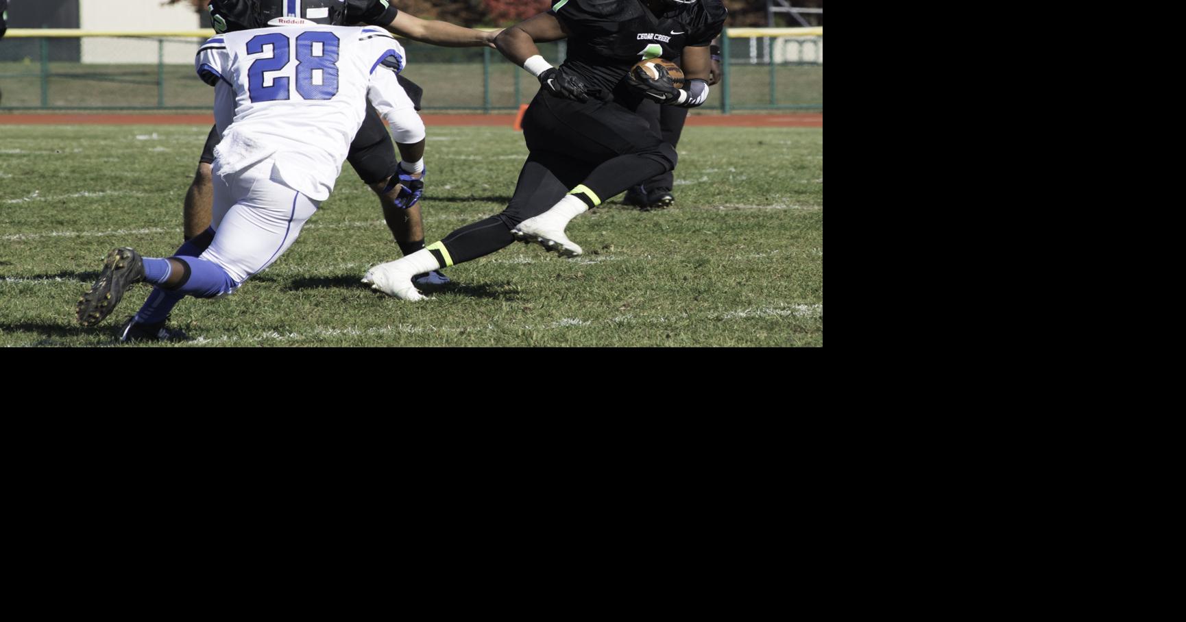 Cedar Creek vs. Oakcrest football