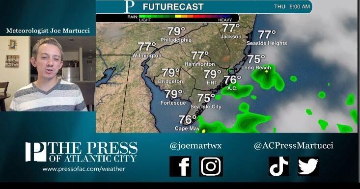 Thursday's sea and sand forecast with Meteorologist Joe Martucci