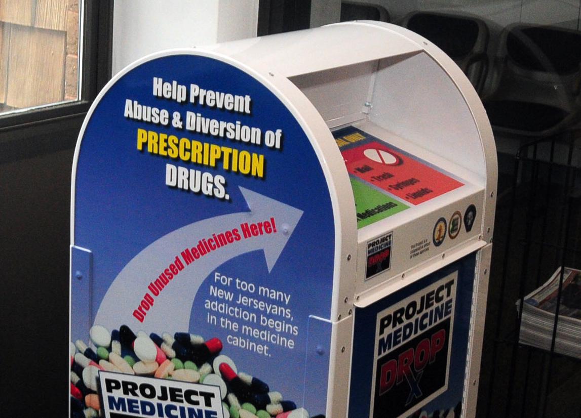 Brigantine unveils first prescription drop box