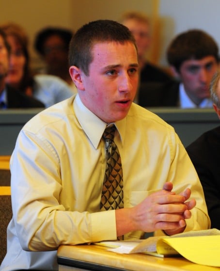 Vanaman's son stands by his father in court