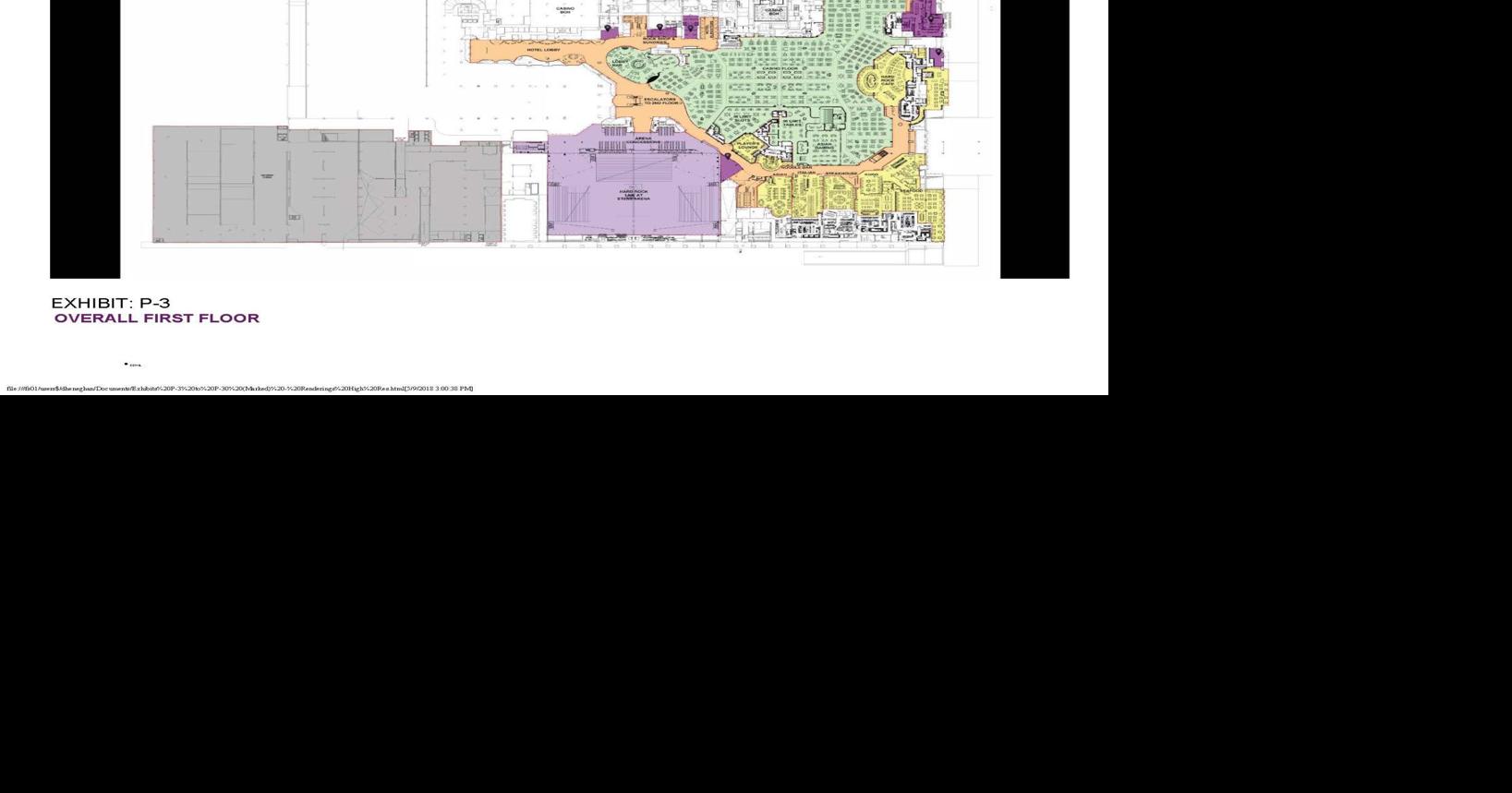 Hard Rock Hotel Property Map