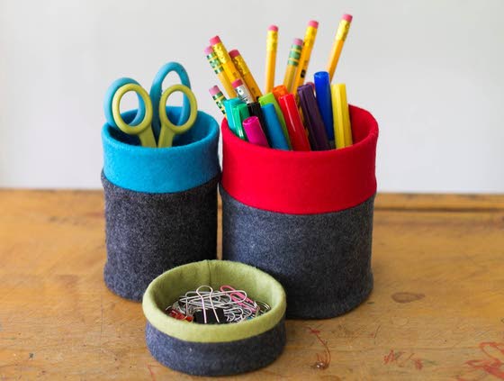 Creative covers for containers make easy gifts for dads, grads